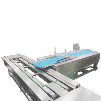 China Multiple Lanes Horizontal Pan Arranging Machine 500mm Belt Width 300pcs/min for Food Production Lines for sale