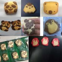 China Automatic Panda Cookie Wire Cut Machine 220V 80 Pieces Per Minute for sale
