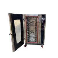 China 10-Tray Commercial Hot Air Circulation Baking Oven 380V 15kW for Pizza Buns Cakes for sale