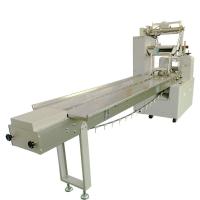 China PA100 Horizontal Flow Wrap Packaging Machine | 35-220 Bags/Min | 220V Single Phase for Snack Bars & Cookies for sale