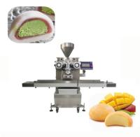 China P180 Automatic Double Mochi Ice Cream Filling Machine with 60-99pcs/min Capacity and 220V Power for sale