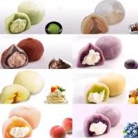 China P180 Automatic Double Mochi Ice Cream Filling Machine with 60-99pcs/min Capacity and 220V Power for sale