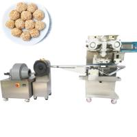 China P160 High Speed Automatic Encrusting Machine - 60-99 pcs/min, 220V Single Phase for Cheese Balls, Potato Balls & Food Products for sale