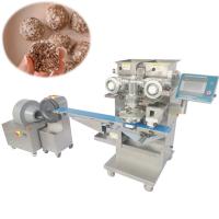 China P160 High Speed Automatic Encrusting Machine - 60-99 pcs/min, 220V Single Phase for Cheese Balls, Potato Balls & Food Products for sale