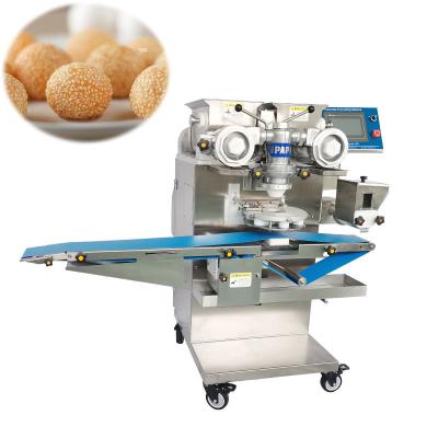 China P160 Automatic Encrusting Machine for Sesame Balls - 60-99pcs/min Capacity, 10-250g Weight Range, 220V Single Phase for sale
