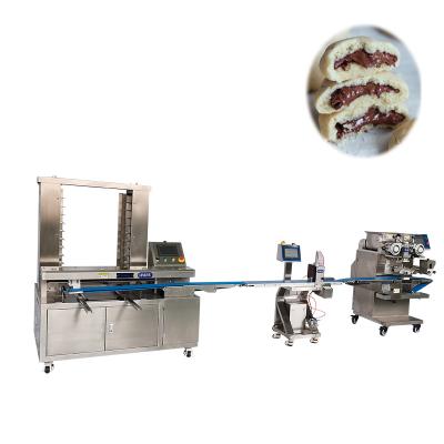China P160 Automatic Biscotti Ai Fichi Making Machine - 60 pcs/min Capacity, 220V Single Phase for Stuffed Date Bars and Cookies for sale