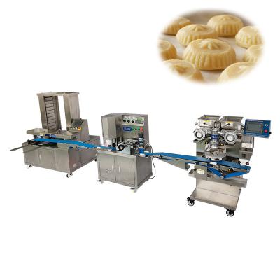 China P160 Full Automatic Mooncake & Maamoul Making Machine - 40-85pcs/min Capacity, 220V 4.7kW Industrial Bakery Equipment for sale