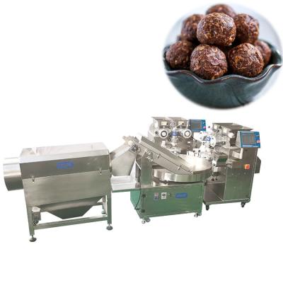 China P160X2 Automatic Chocolate Truffle Making Machine - 60-100 pieces/min, 10-50mm Ball Size, 220V 5kW Industrial Production Line for sale