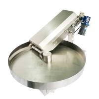 China High Output Liquorice Powder Rotary Table Coating Machine for sale