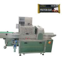 China PAPA ZP2000-1 Automatic Flow Wrapping Machine for Protein Bars - 35-180 pcs/min, 220V, 1760×400×900mm for sale