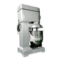 China 60L Stainless Steel Planetary Mixer Machine 3kw Electric Whipping Equipment for Commercial Food Production for sale