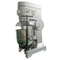 China Industrial 60L 100L Planetary Food Mixer with 3kW Power and Three-Speed Operation for Dough and Cream Mixing for sale