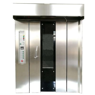 China 38kW Electric Hot Air Bakery Diesel Oven with 32 Tray Rotary System 400x600mm Tray Size for sale