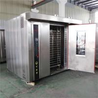 China 42kW Diesel Commercial Baking Oven with 64 Trays 400x600mm Stainless Steel Hot Air Rotary Oven for sale