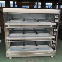 China Commercial 3-Deck 9-Tray Baking Oven 27KW 400°C Stainless Steel Gas/Electric Pizza Bread Roti for sale