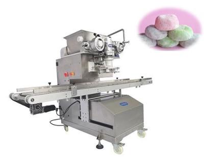 China Stainless Steel 304 Automatic Mochi Ice Cream Encrusting Forming Machine 60-99pcs/min 220V for sale