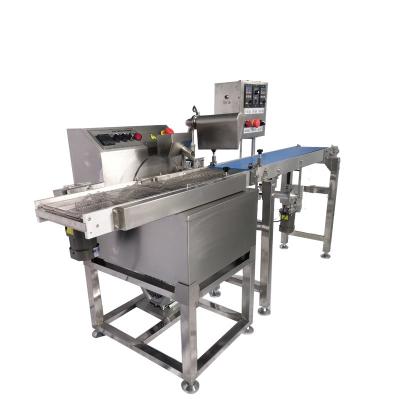 China PE15 304 Stainless Steel Chocolate Enrober Coating Machine - 15KG Capacity, 220V Single Phase for sale