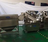 China 304 Stainless Steel Chocolate Truffle Ball Making Machine - 60 pieces/min, 10-50mm diameter, 5kW power for sale