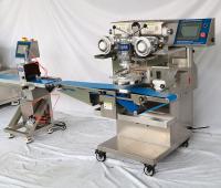 China SS304 Single Row Fig Cookies Bar Extruding Machine - 60 pcs/min Capacity, 4.5kW Power for Date Bars and Energy Squares for sale