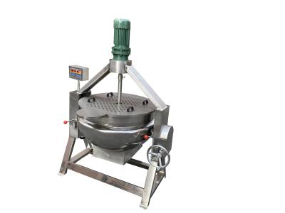 China 200L Electric Jacketed Kettle 18KW 380V Candy Jam Soup Cooker with Mixer for sale