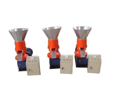 China 15KW Electric Homemade Wood Pellet Machines , High Capacity Wood Pellet Maker for sale