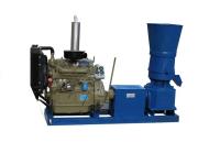 China 30kw Small Capacity Pellet Making Machine For Poultry Feed Making Plant for sale