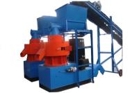 China Small Capacity Poultry Wood Pellet Mill With Automatic Lubricant Pump for sale