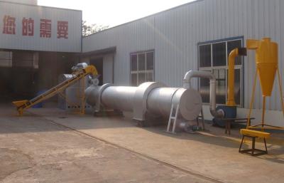 China Environment Friendly Grain Material Biomass Rotary Drum Dryer , 2000kg/Hour for sale