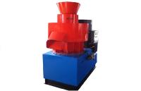 China Double Vertical Sawdust Wood Pellet Press Machine Bamboo Wood Granulator for sale