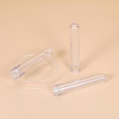 China Polyethylene Terephthalate PET Bottle Preform Transparent 28mm Thread for sale