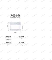 China 50ml 100ml 150ml 200ml PET Cream Jar Containers Double Wall Beauty Cream Jars for sale