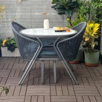 China Outdoor Furniture Coffee Table Set Balcony Furniture Space Saving Furniture for Chairs for Restaurants and Coffee Shop for sale