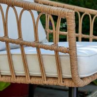 China Patio American Style Garden Chair Rope Modern Aluminum Garden Chairs for Outdoor Outdoor Furniture Dining Table and Chairs for sale