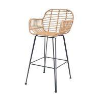 China YILIN Modern Design Modern Rattan Restaurant Garden Bar Chair for Outdoor Provide Woven Rope Outdoor Furniture Customized Size for sale