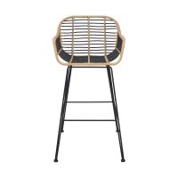 China YILIN Modern Design Modern Rattan Restaurant Garden Bar Chair for Outdoor Provide Woven Rope Outdoor Furniture Customized Size for sale