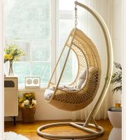 China New Design Garden Swing Outdoor Rattan Swing Egg Chair Garden Furniture Hanging List Full Color Swing Chair for sale