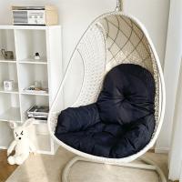 China New Design Garden Swing Outdoor Rattan Swing Egg Chair Garden Furniture Hanging List Full Color Swing Chair for sale