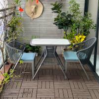 China Outdoor Furniture Coffee Table Set Balcony Furniture Space Saving Furniture for Chairs for Restaurants and Coffee Shop for sale