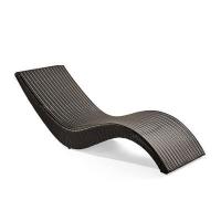 China High Quality Plastic Rattan Pool Chairs Outdoor Sun Lounger Swimming Sun Loungers for Pool Side for sale