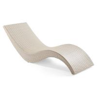 China High Quality Plastic Rattan Pool Chairs Outdoor Sun Lounger Swimming Sun Loungers for Pool Side for sale