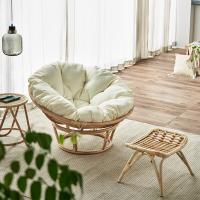 China Factory Wholesale Modern Simple Minimalist Velvet comfort Fabric Leisure Reclining Lounge Rattan Living Room Chair for sale