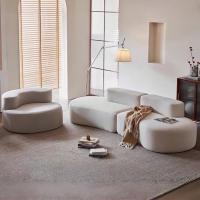 China Portable High-Resilience Memory Foam All-in-One Sofa Ready to Use with Removable Tech Fabric for Villas Living Room Furniture for sale