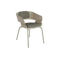 China Weather-Resistant PE Rattan Outdoor Bar Stools & Dining Chairs with Aluminum Frame for Patio, Garden, Backyard for sale