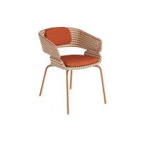 China Weather-Resistant PE Rattan Outdoor Bar Stools & Dining Chairs with Aluminum Frame for Patio, Garden, Backyard for sale