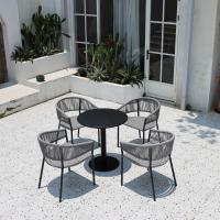China Outdoor Chair Durable Rattan Patio Furniture for Garden Beach Events Modern Metal Design for sale