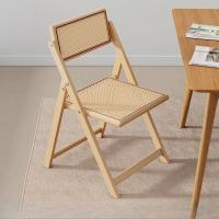 China Modern Stackable Folding Dining Chairs Metal Frame Woven Seat Eco-Friendly Waterproof Outdoor Villa Park Patio Furniture for sale