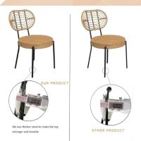 China Outdoor Wicker Furniture 3 Pcs, Patio Bistro Style Table and Chair Combination, Weather-resistant PE Wicker Weave for sale