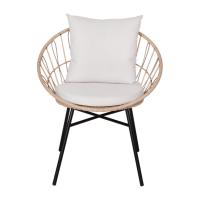 China Patio Seat Pe Sectional Restaurant Dinning Coffee Table Balcony Wicker High Back Rattan Set Dining Room Furniture Modern Provide for sale