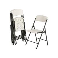 China Plastic Metal Foldable Table and Folding Chairs Prices Outdoor Party HDEP Fold Chair for Events for sale