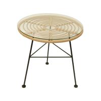 China Factory Direct Sale Is Cheap Wicker Coffee Rattan Garden Furniture Patio 3 Pieces Chair Outdoor Table Bistro Set for sale